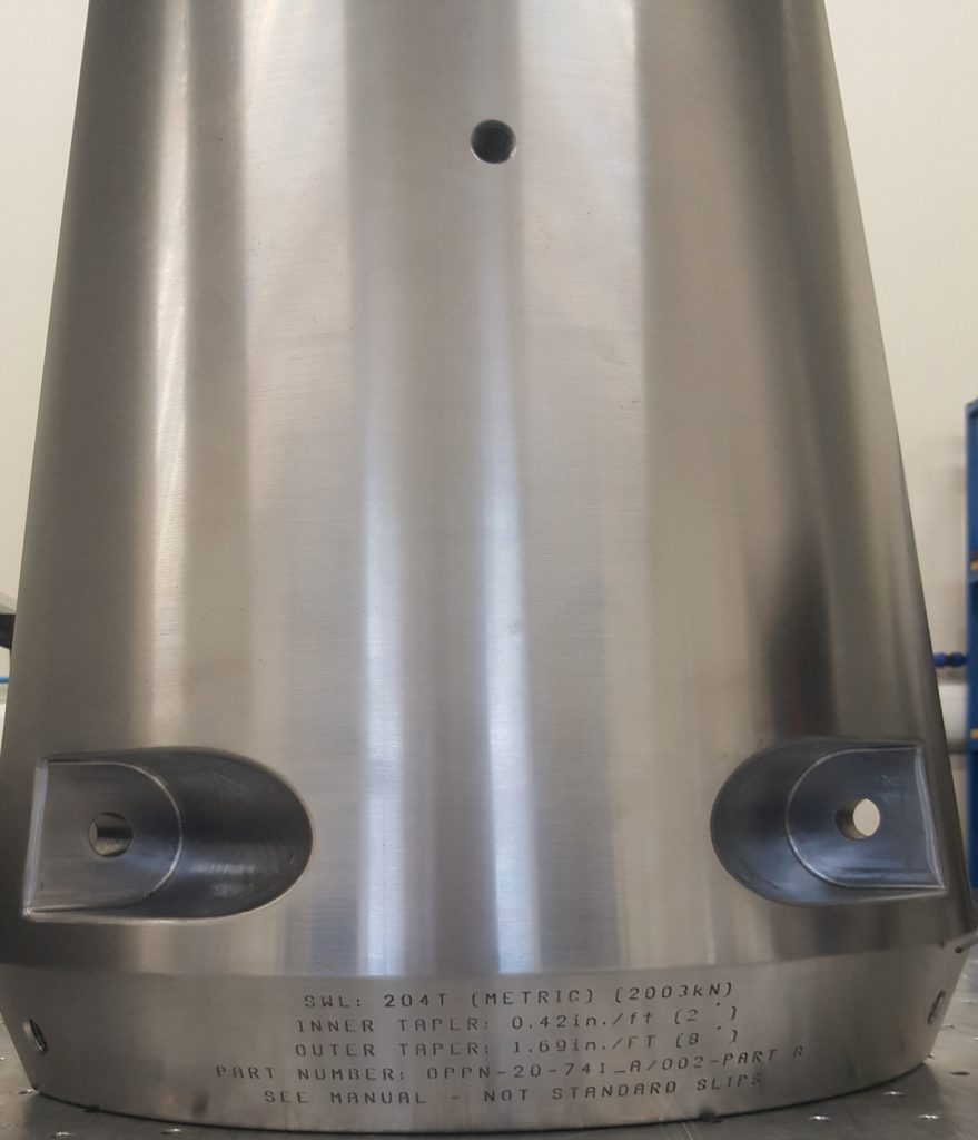 Split Collet Engraving - Chirton Engineering